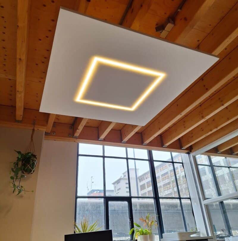 Feltvilt - Akoestisch Paneel met verlichting